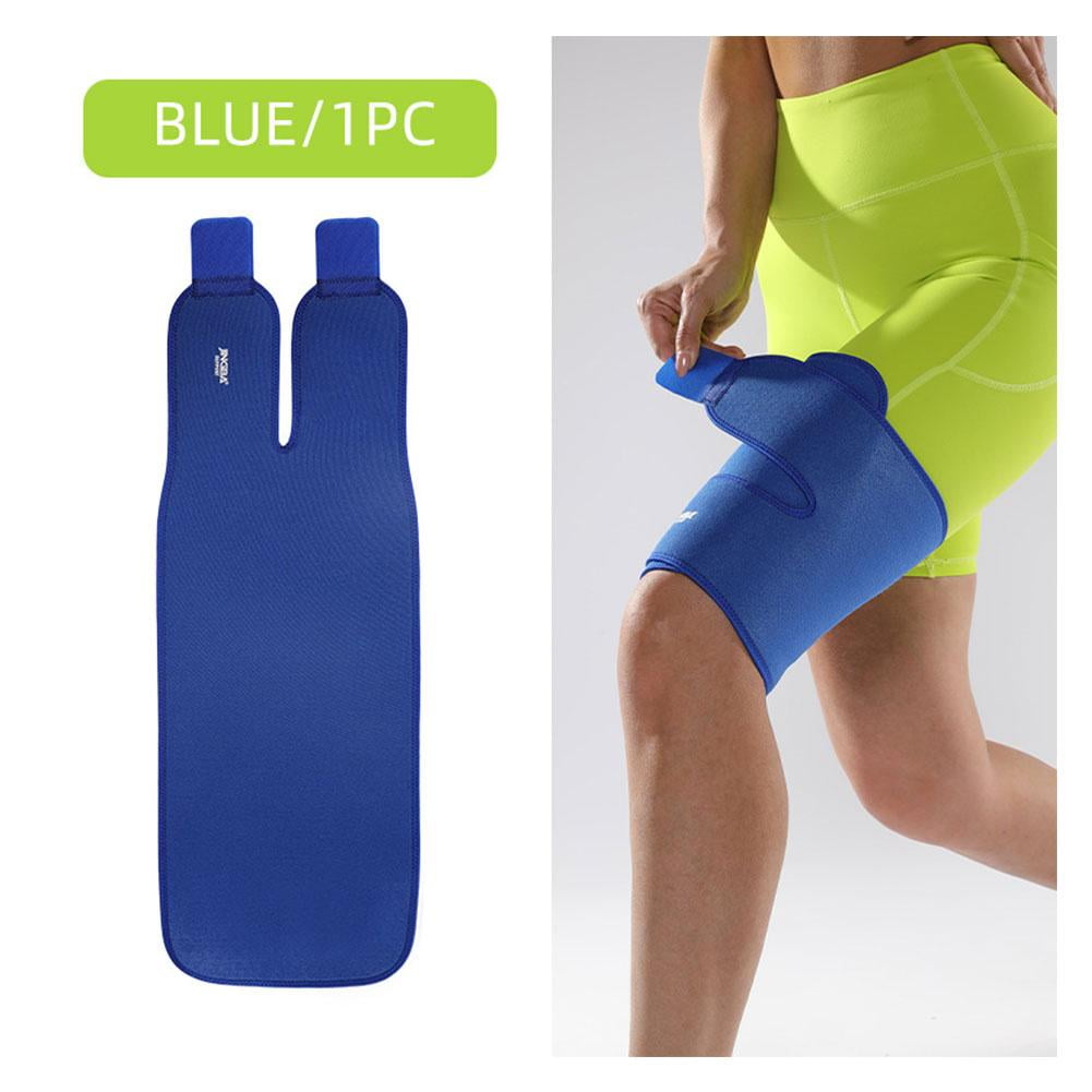Adjustable Thigh Brace Hamstring Compression Sleeve Trimmer For Pulled ...
