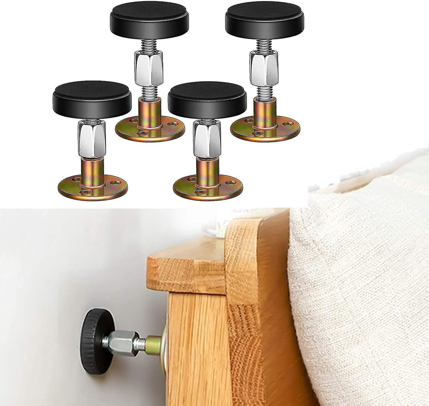 Adjustable Threaded Bed Frame Anti-shake Tool, Headboard Stoppers ...