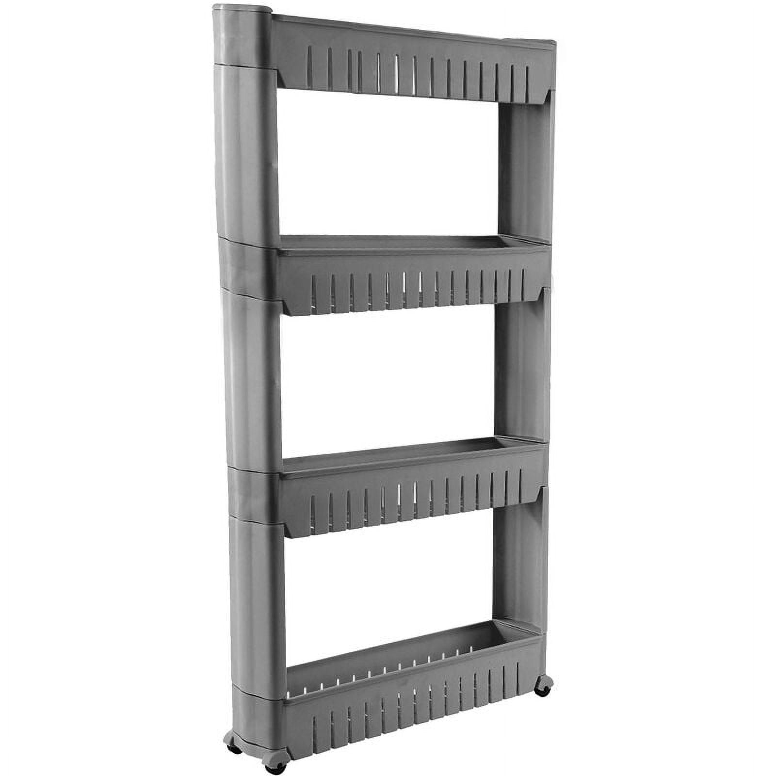 Adjustable Tiered Shelves, Mesh Hollow Design For Kitchen, Living Room ...