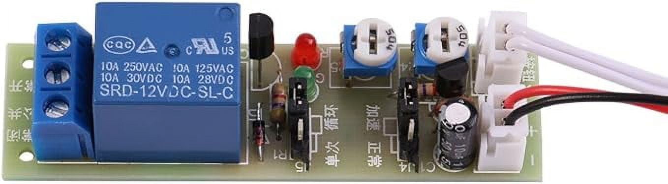 Adjustable Times Switch Module DC 5V/12V/24V Delay On/Off Timer Delay Switch Module 6 Types ...