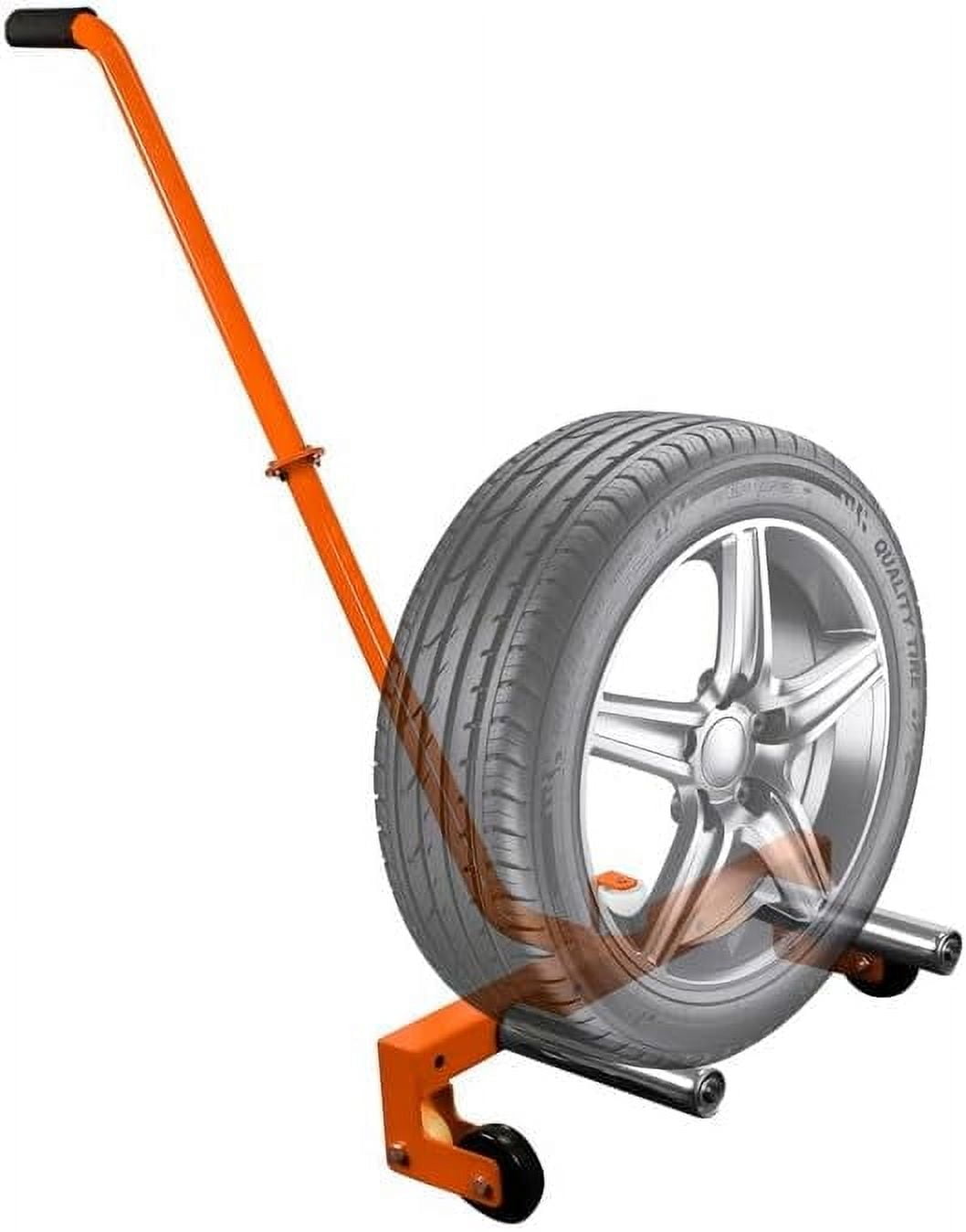 Adjustable Tire Wheel Dolly,380 LBS Load Capacity Tire Lifting Tool ...