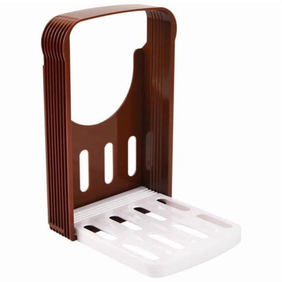 Adjustable Toast Bread Slicer,Foldable Plastic Bread Cutter for Kitchen ...