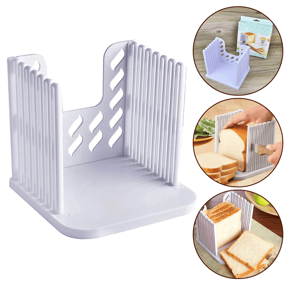 Adjustable Toast Slicer/ Cutting Guide for Homemade Bread,Plastic Bread ...
