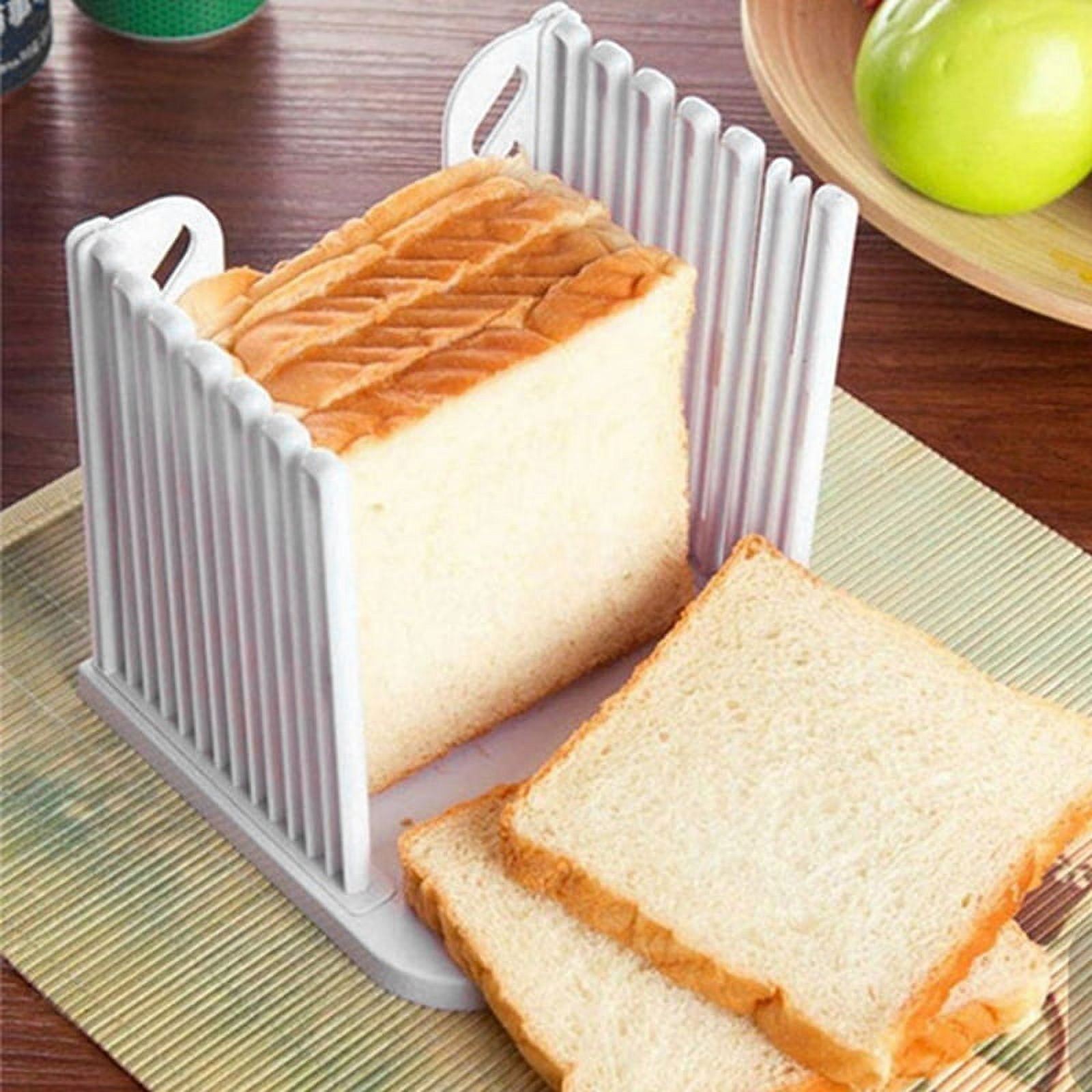 Adjustable Toast Slicer/ Cutting Guide for Homemade Bread, Plastic ...