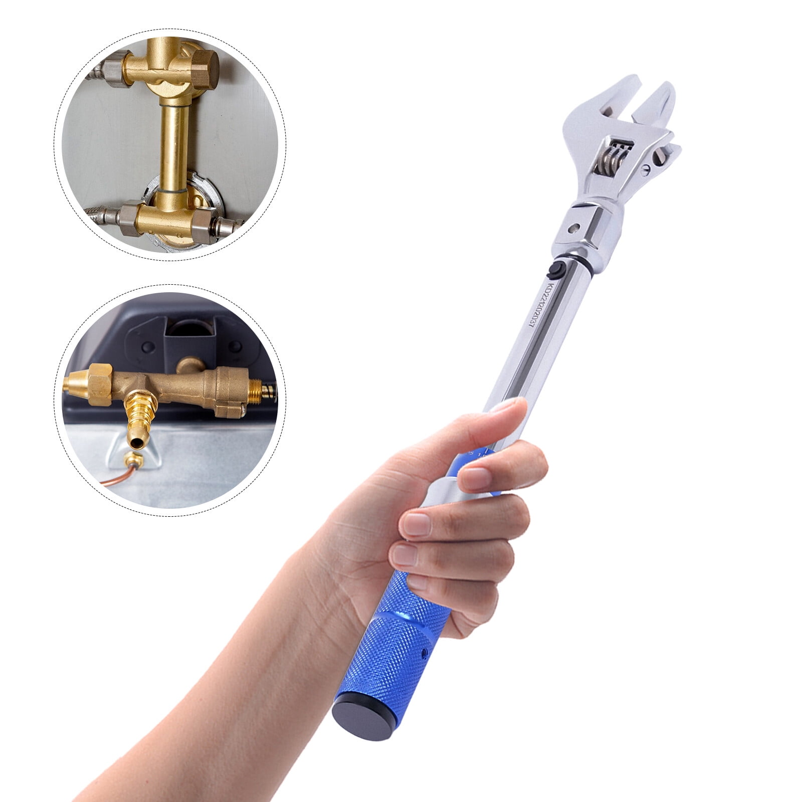 Adjustable Torque Wrench, 5 to 25nm 30mm Open End Torque Wrench for ...