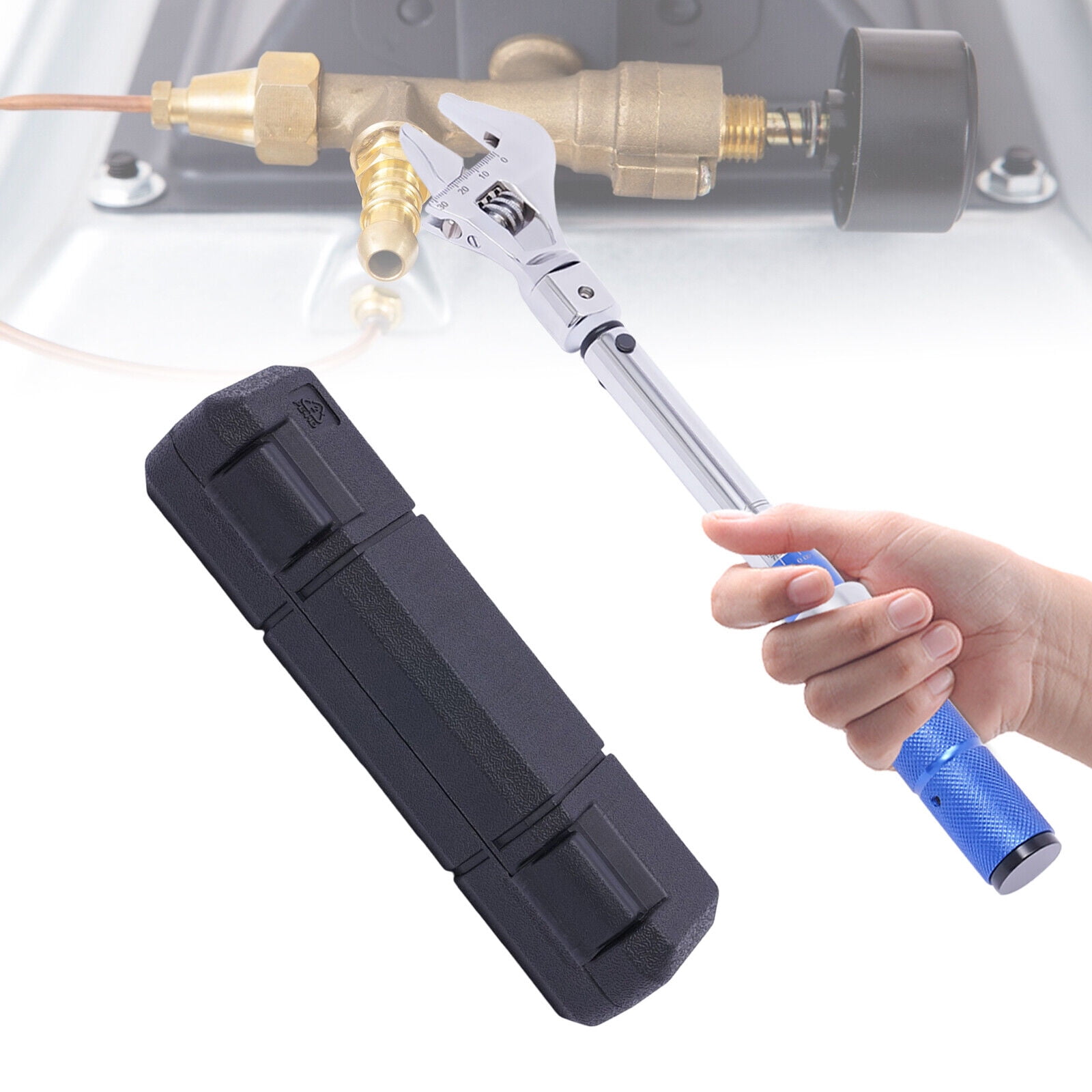 Adjustable Torque Wrench - Open End Torque 5-25nm Clicking Wrench ...