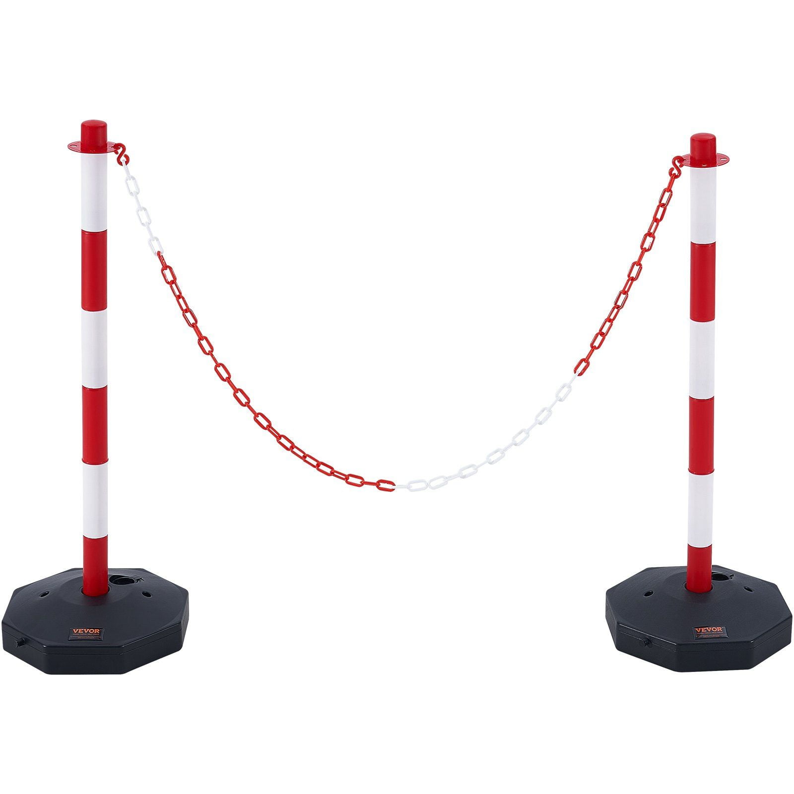Adjustable Traffic Delineator Post Cones, 2 Pack, Traffic Safety ...