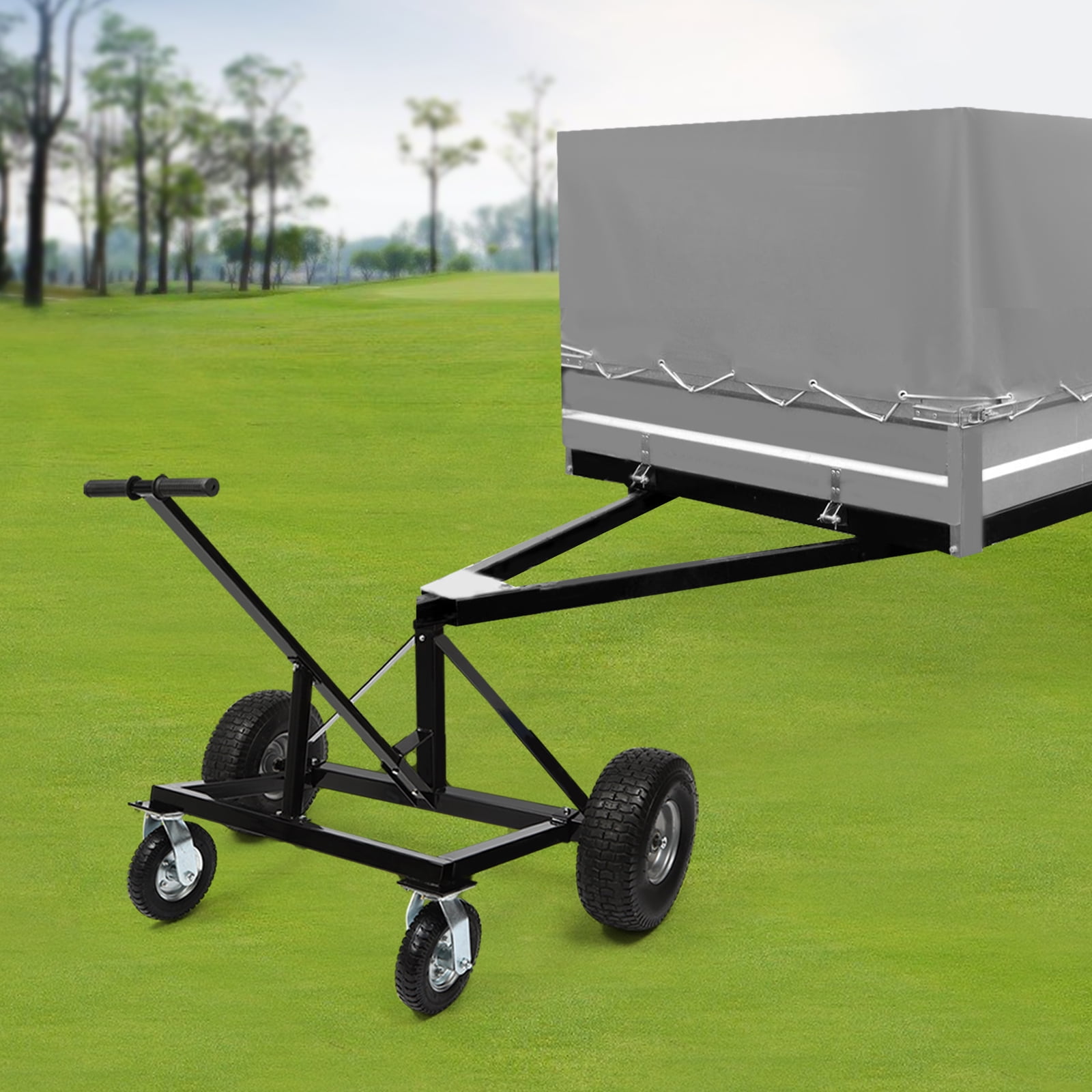 Adjustable Trailer Dolly, 1500 lbs Load Capacity, Non-slip Handle, Easy ...