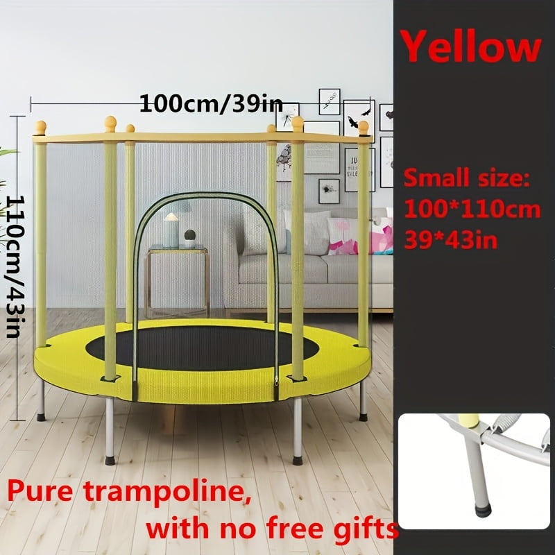 [Adjustable Trampoline] Adjustable Trampoline with Safety Net And ...