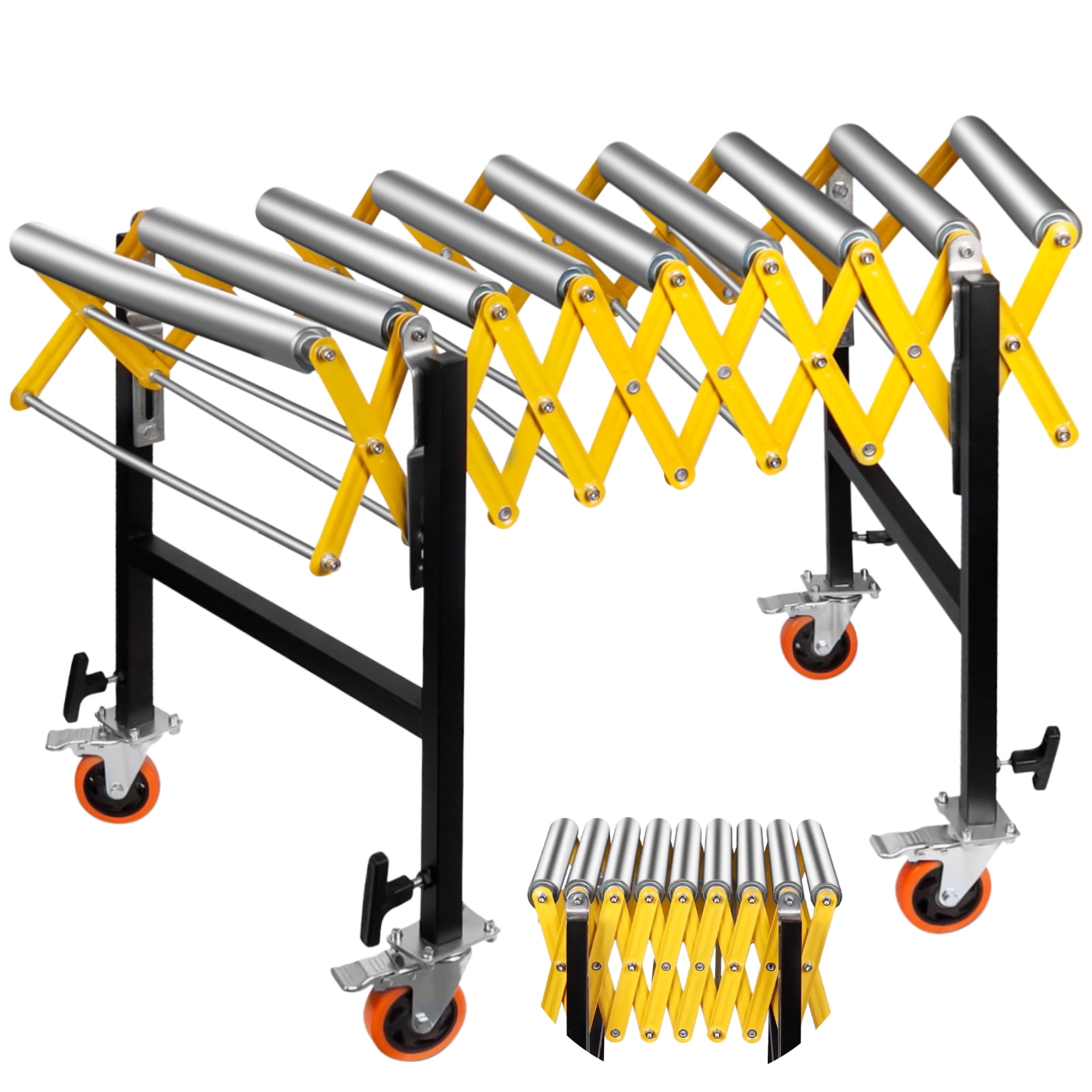 Adjustable Transport Roller, 660 lb Capacity, Lockable Wheel Base ...