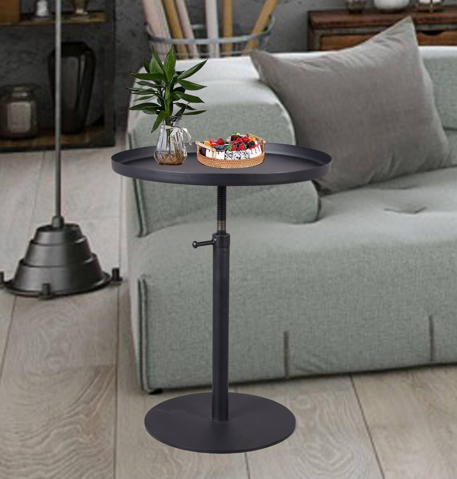 Adjustable Tray Metal Sofa End Table/Side Table/Night Stand/Bedside ...