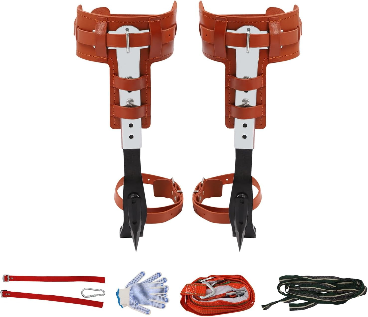 Adjustable Tree Climbing Spikes, Tree Climbing Gear, Tree Climbing ...