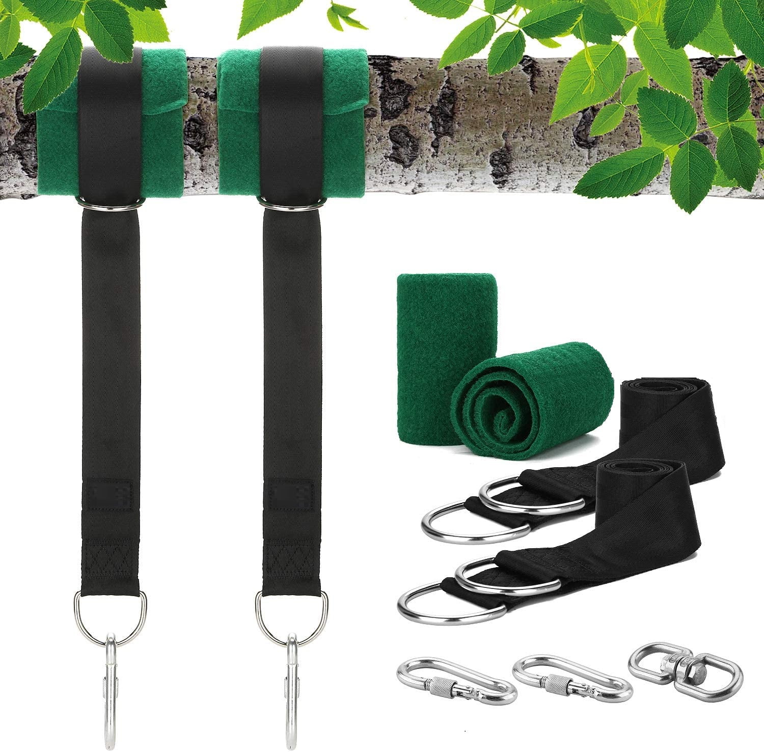 Adjustable Tree Swing Hanging Straps, Designed For Safety And ...