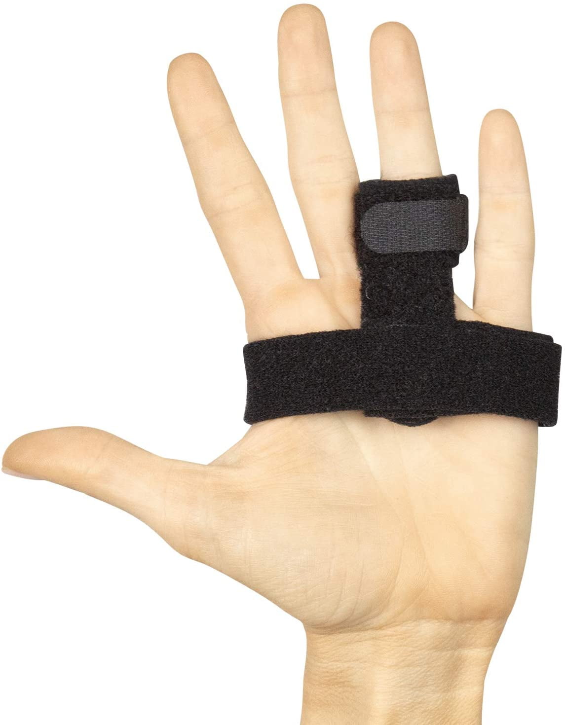 glthekty Adjustable Trigger Finger Splint Brace, Middle Finger Support ...