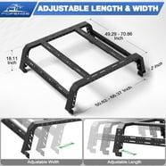 Zroadz Z835101 Overland Series Truck Bed Rack Fits 19 21 Ranger Fits ...