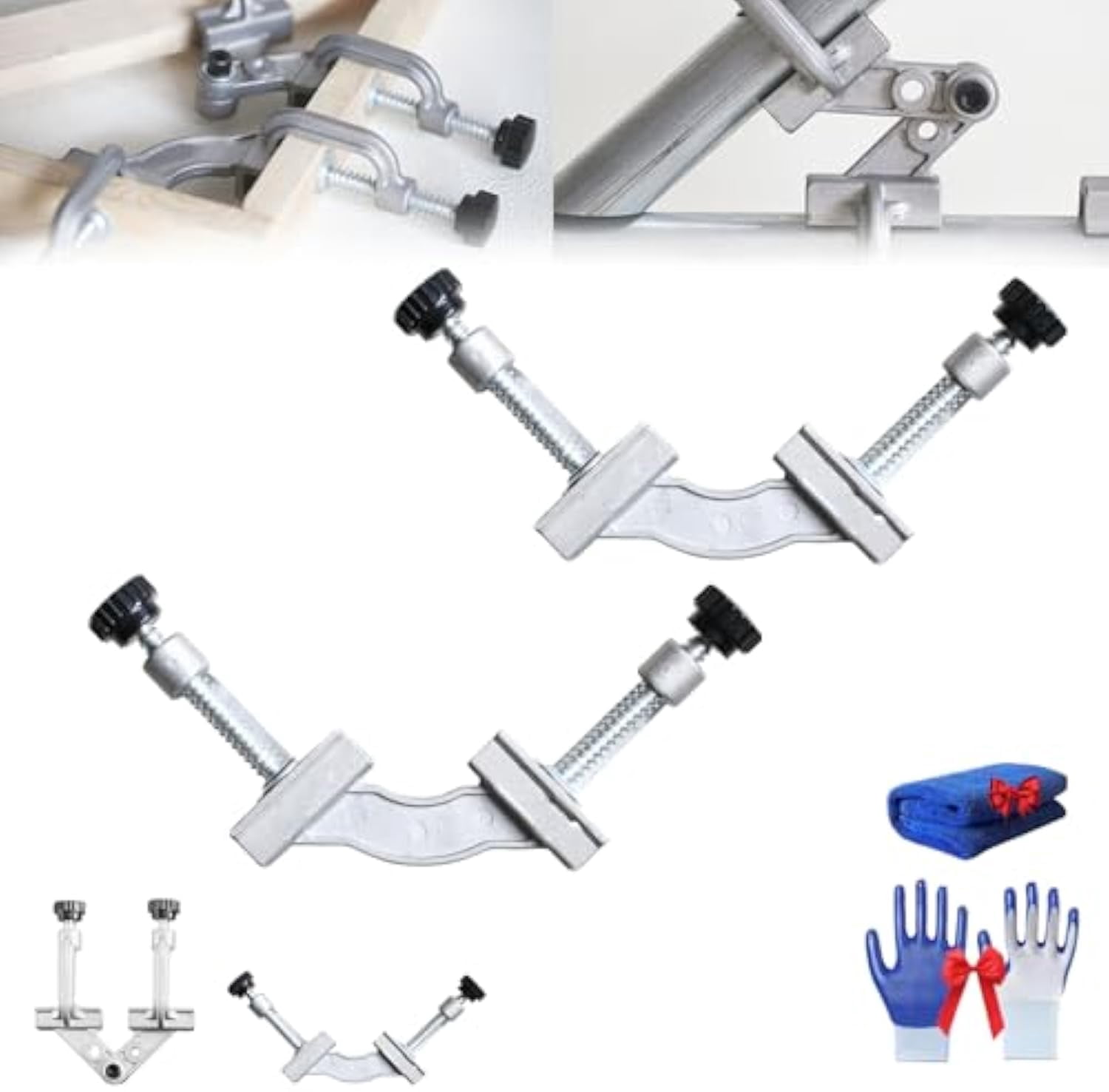 Adjustable Tube Clamp for Welding and Woodworking, 10-180° Adjustable ...