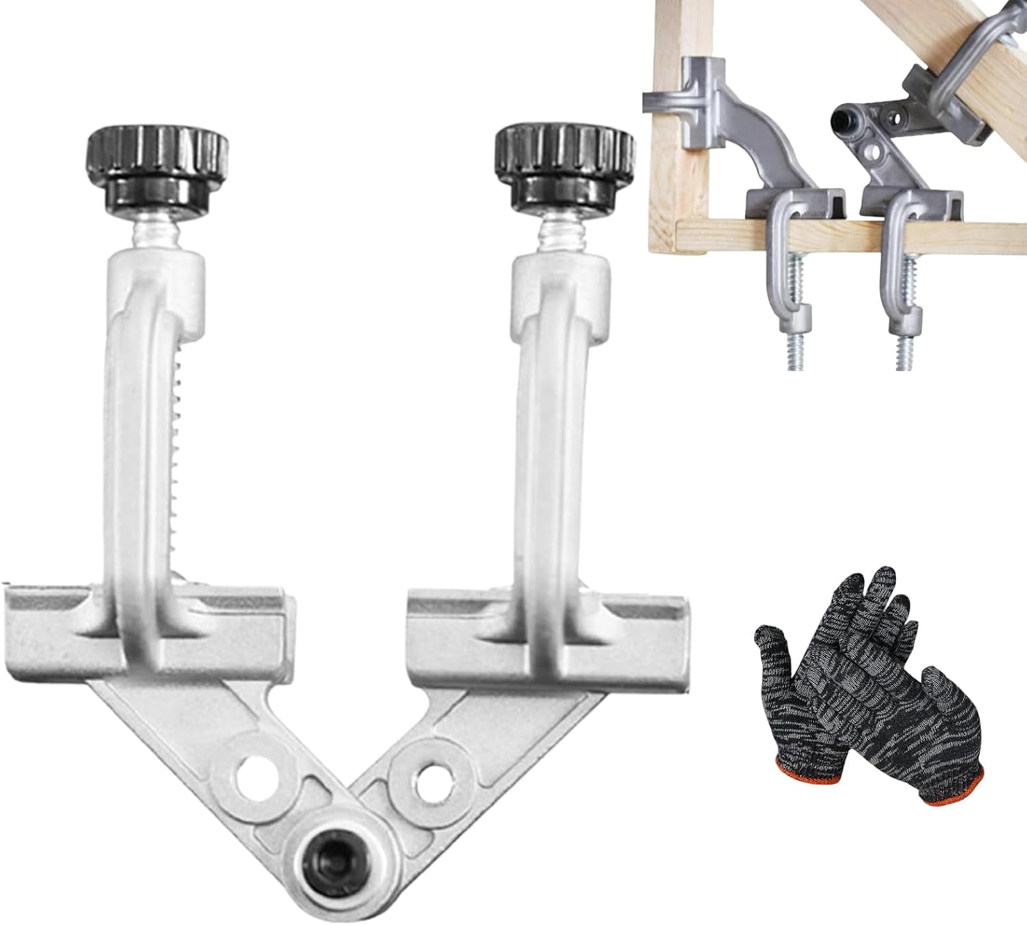 Adjustable Tube Clamp for Welding and Woodworking, Stainless Steel ...