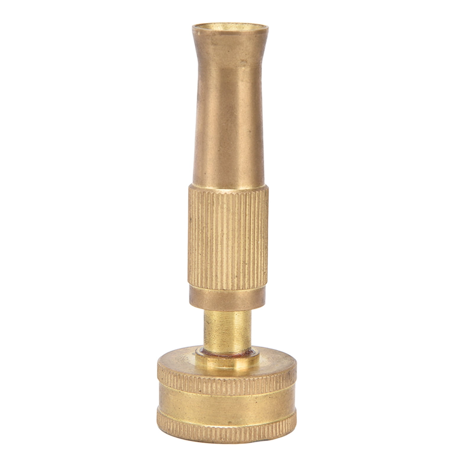 Adjustable Twist Nozzle Heavy Duty Solid Brass Garden Hose Sprayer ...