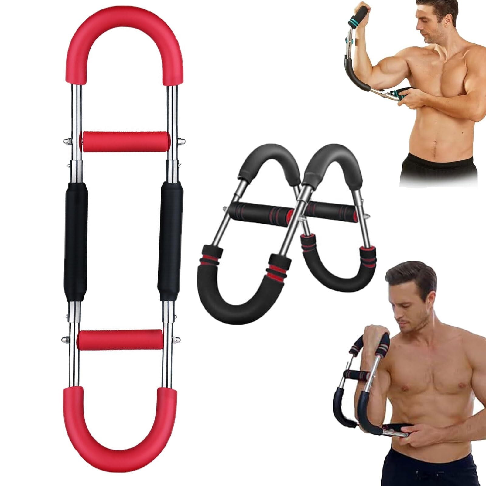 Adjustable Twister Arm Trainer Chest Expander and Forearm Strengthener ...