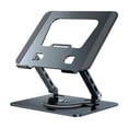 Adjustable Two Axises Laptop Cooling Stand Foldable Aluminum Alloy ...