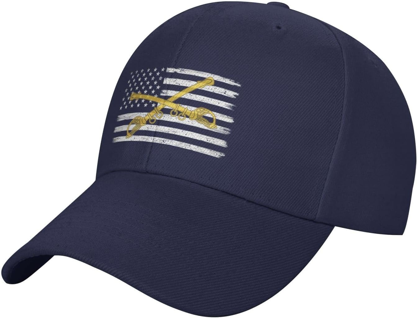 Adjustable US and Us Cavalry Branch Insignia Baseball Cap for Men Women ...