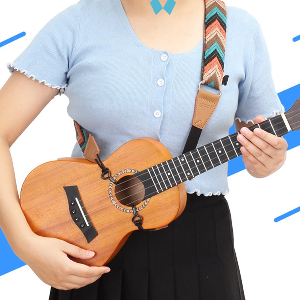 Adjustable Ukulele Strap Double J Hook Ukulele Shoulder Strap ...