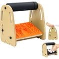 Adjustable Under Desk Foot Rest, Detachable & Washable,3 Height Levels ...