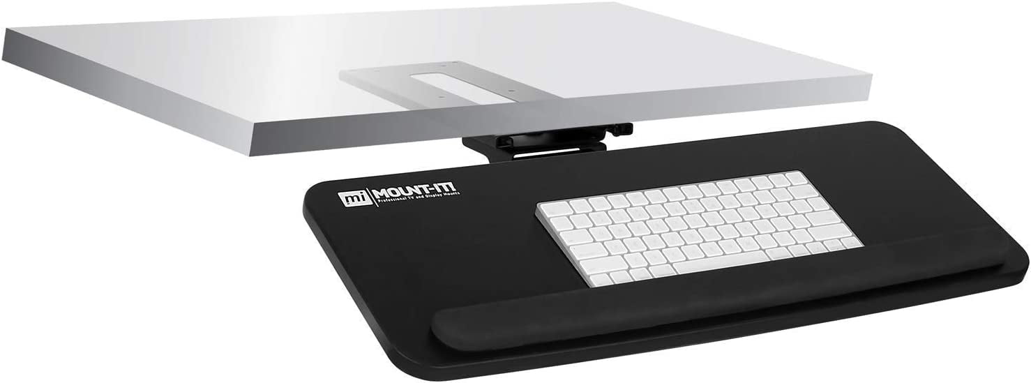 Adjustable Under Desk Keyboard Tray, Ergonomic Computer Keyboard and ...