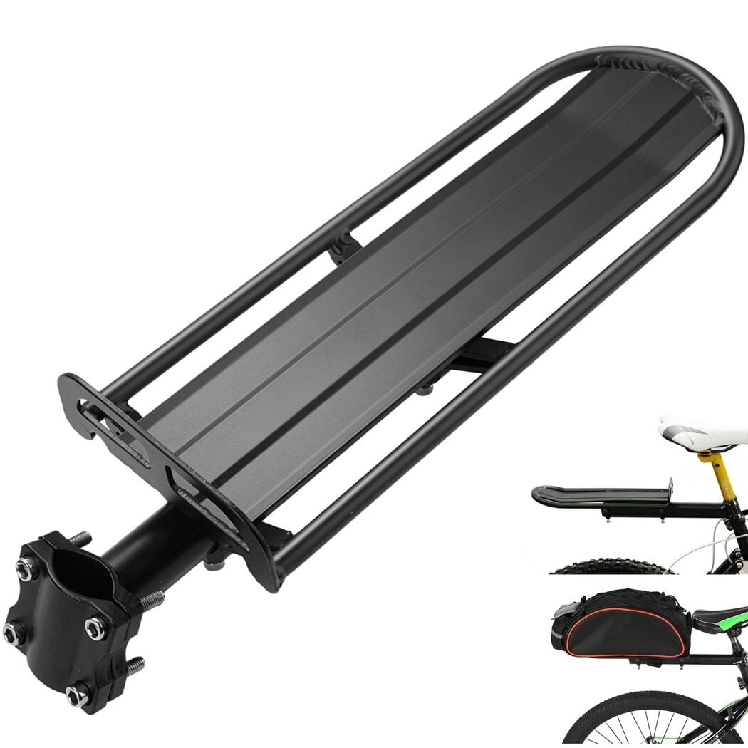 Adjustable Universal Bicycle Pannier Rack, Aluminum Alloy Mountain Bike ...