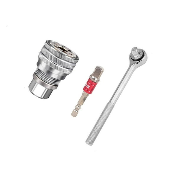 Adjustable Universal Socket Wrench Grip Adapter 10-19mm Hexagonal Head ...