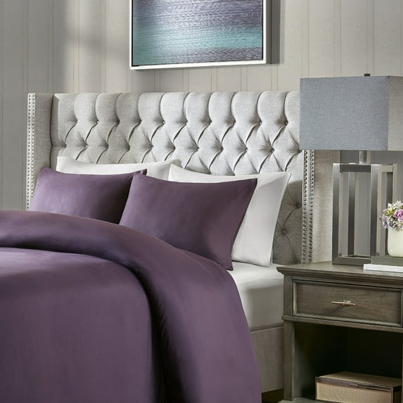 Adjustable Upholstery Headboard | Subtle Nailhead Touch | Queen Bedroom ...