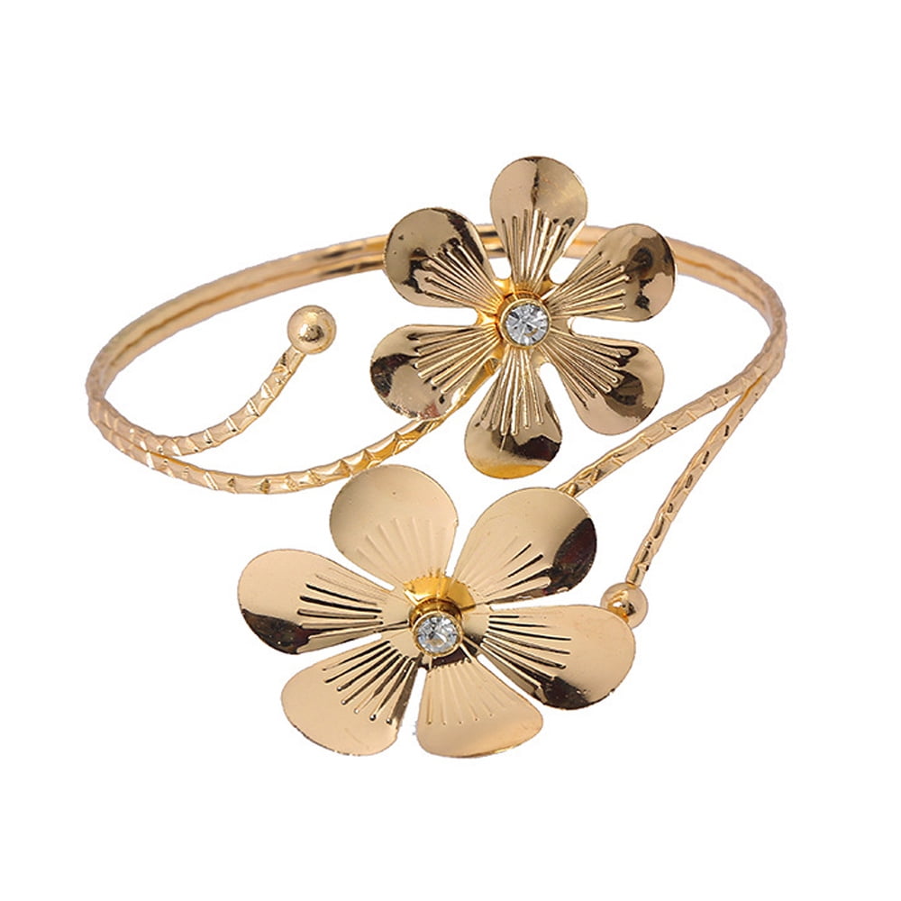 Adjustable Upper Arm Jewelry Cuff Bracelet Armlet Armband Bangle, Metal ...