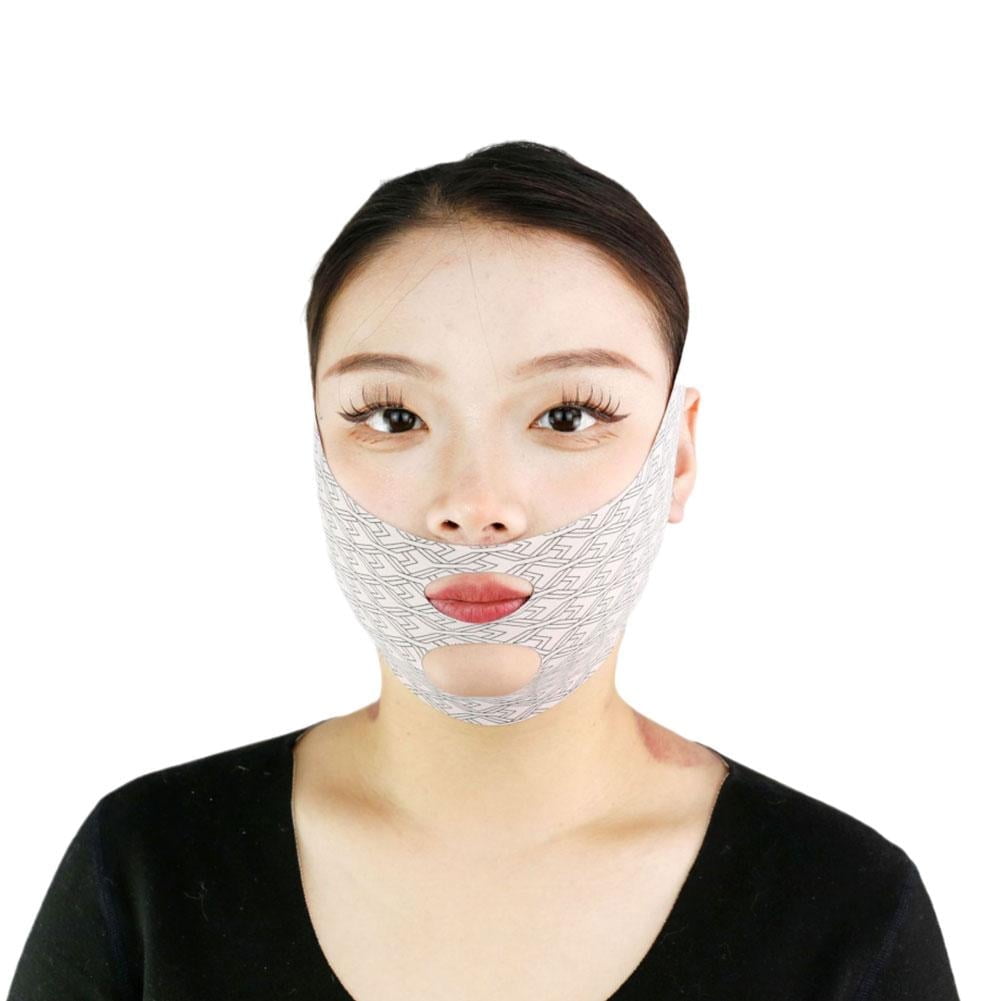 Adjustable V Face Bandage Lift Up Belt Reduce Double Chin Tool ...