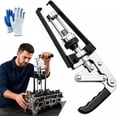 Adjustable Valve Spring Compressor Pliers, Heavy Duty Carbon Steel Tool ...