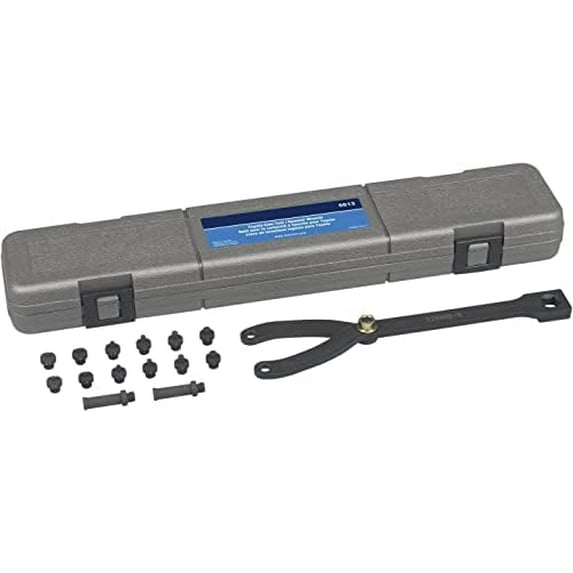 Adjustable Variable Pin Spanner Wrench with Variable 1-1/4 Inches to 5 ...