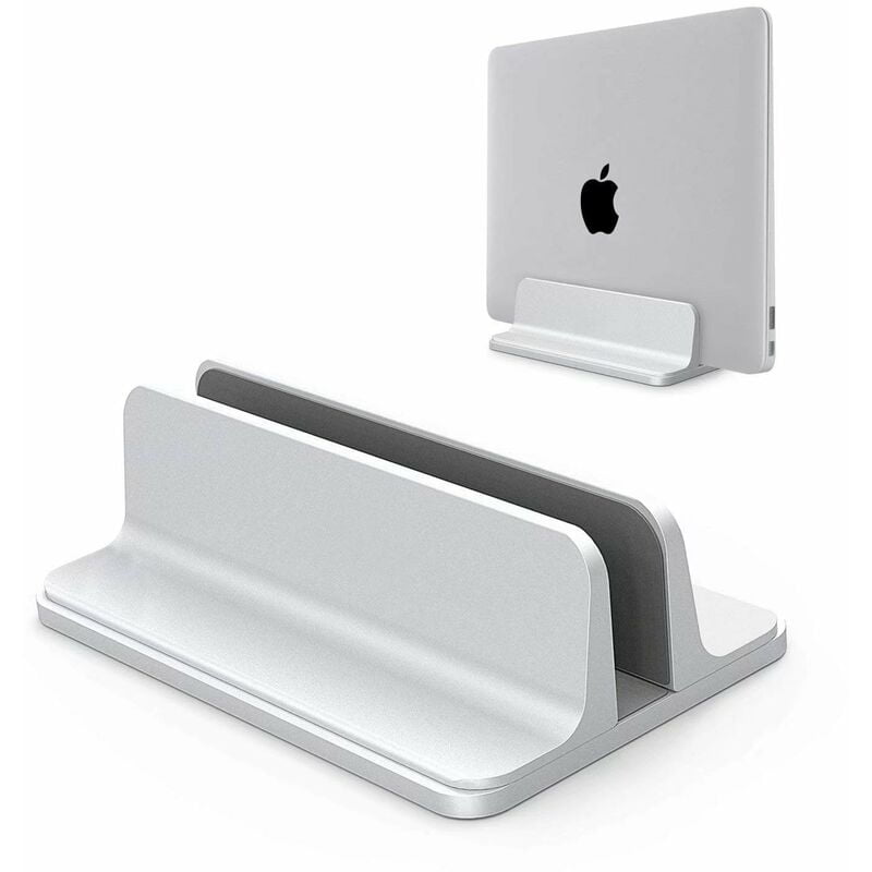 Adjustable Vertical Laptop Stand, Space Saving Aluminum Stand for All ...