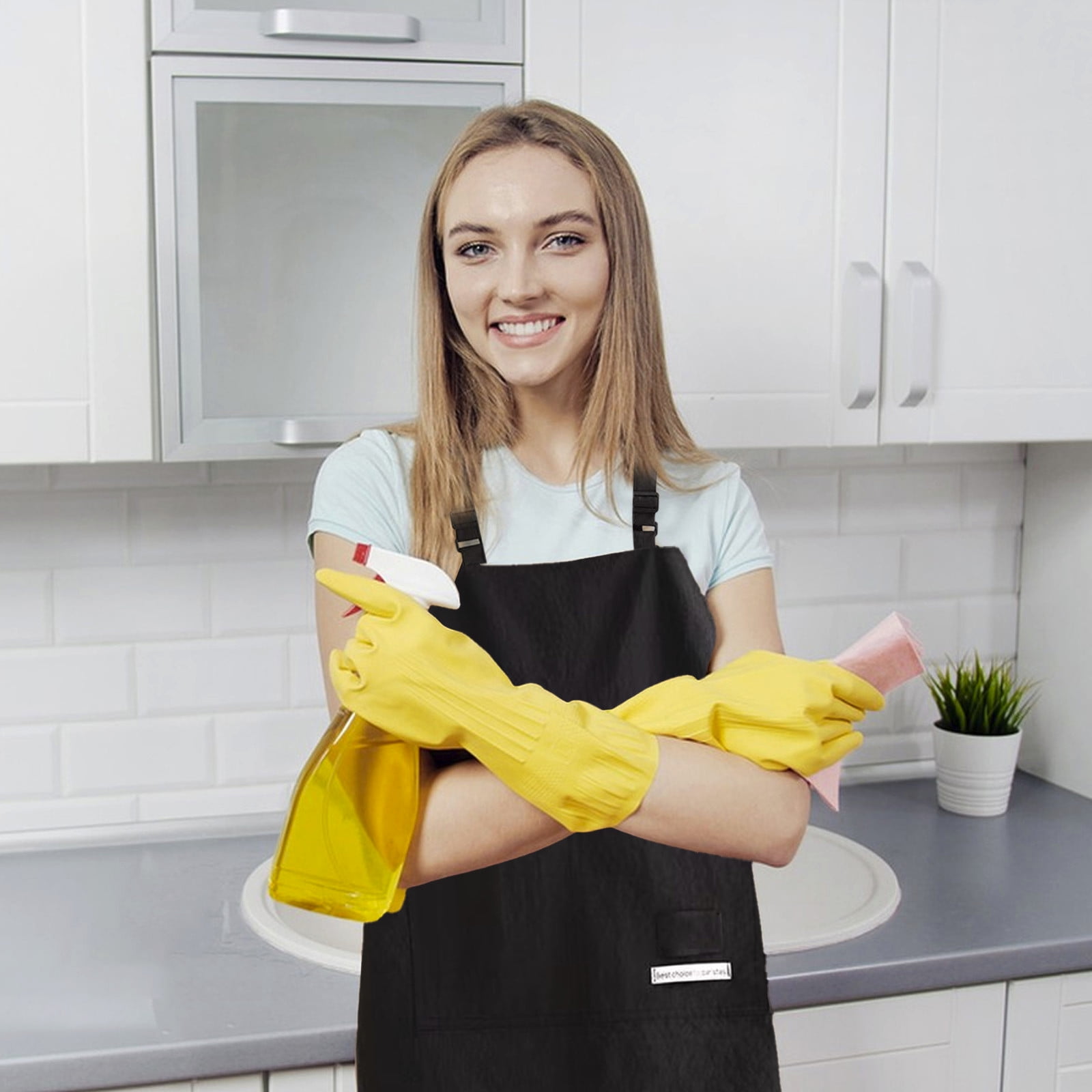 Adjustable Vests Apron with Pockets Kitchen Household Cooking ...