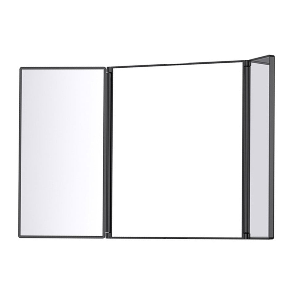 Adjustable View Mirror 3-Way Folding Mirror Compact Folding Mirror Easy ...