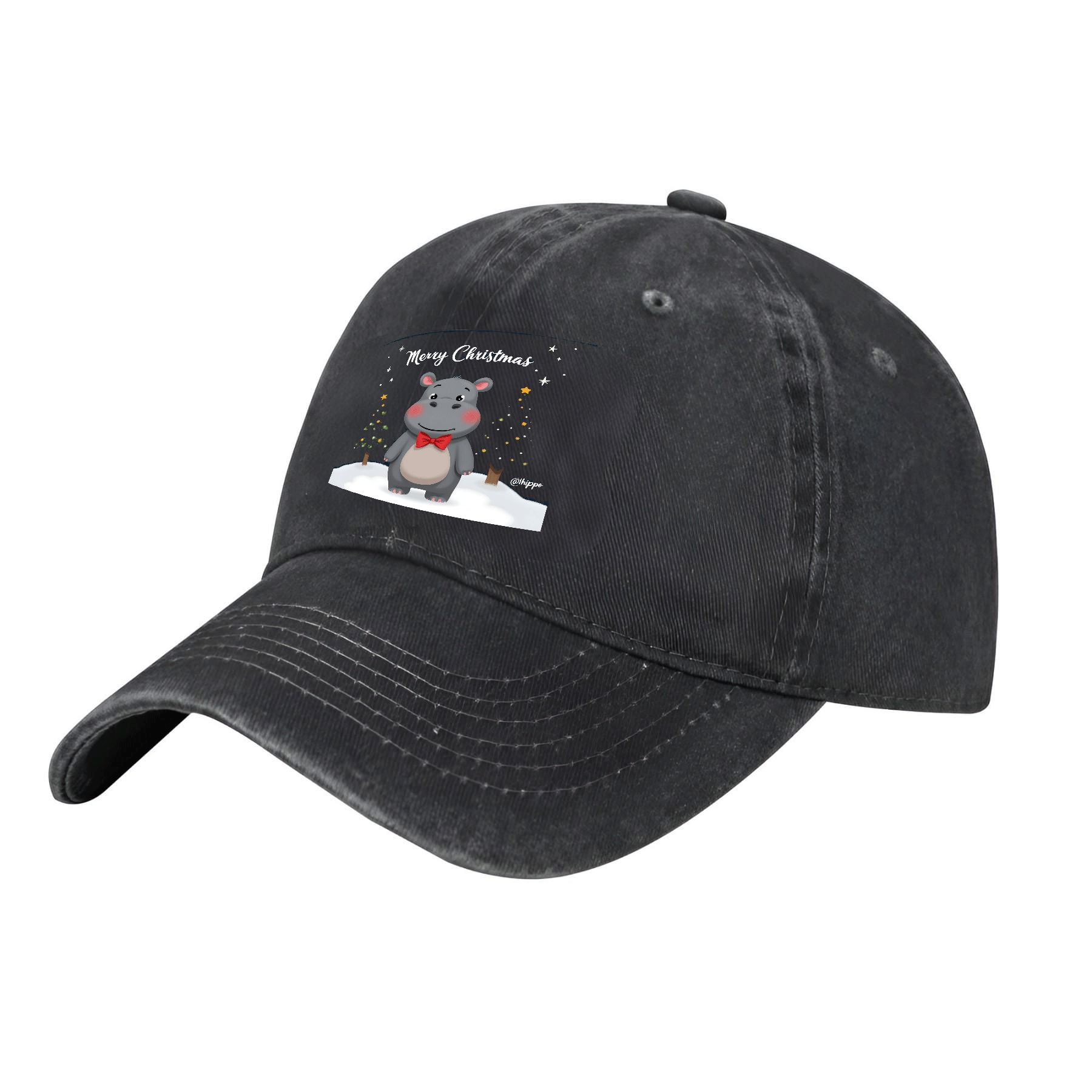 Adjustable Vintage Cotton Washed Distressed Baseball Cap - Cartoon ...