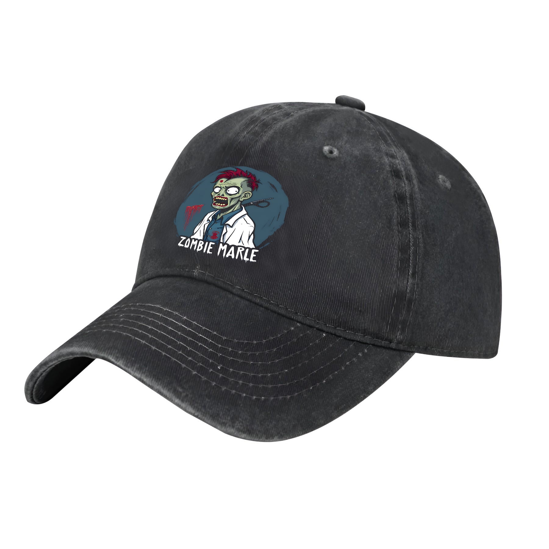Adjustable Vintage Cotton Washed Distressed Baseball Cap - Cartoon ...