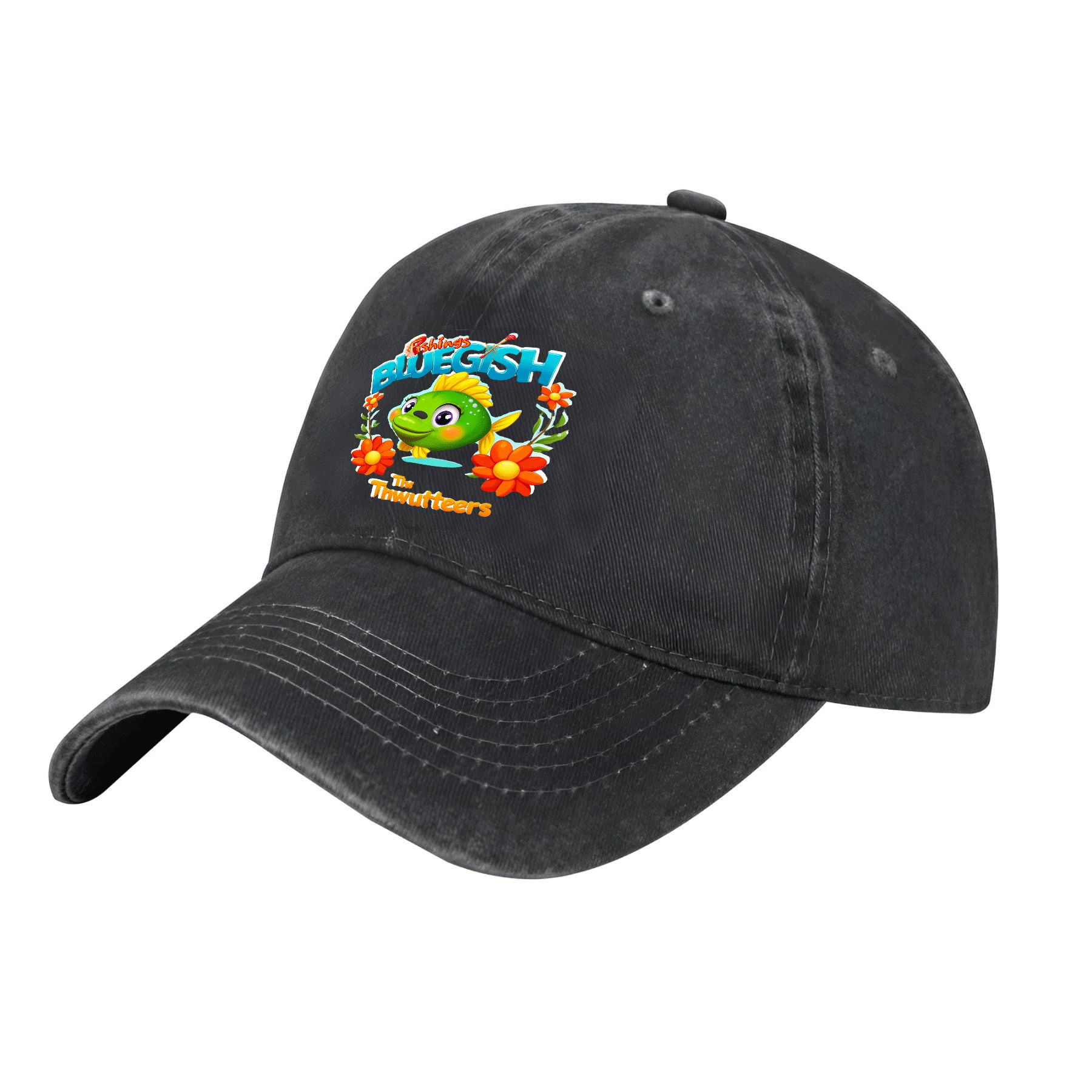 Adjustable Vintage Cotton Washed Distressed Baseball Cap - Colorful ...