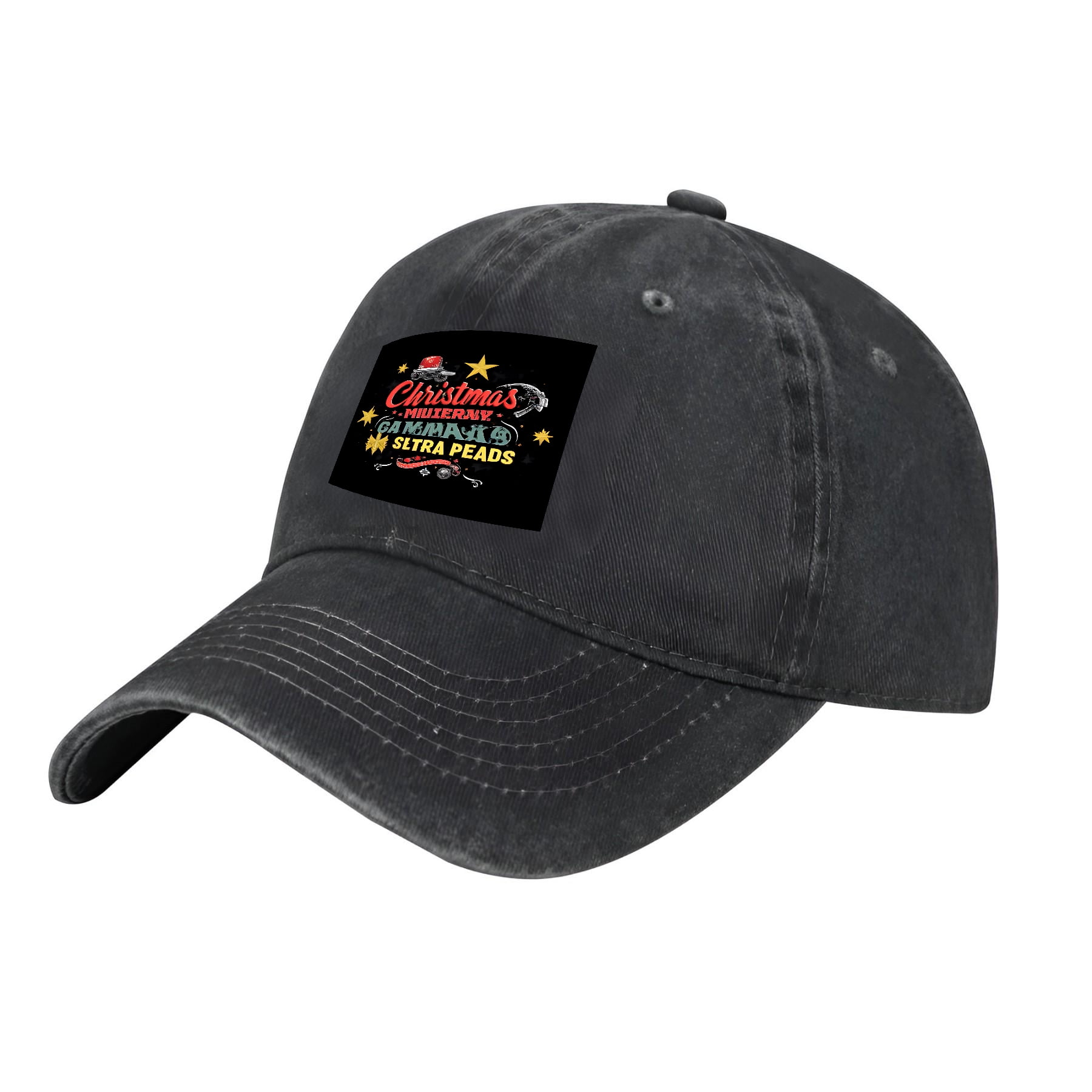 Adjustable Vintage Cotton Washed Distressed Baseball Cap - Fun ...