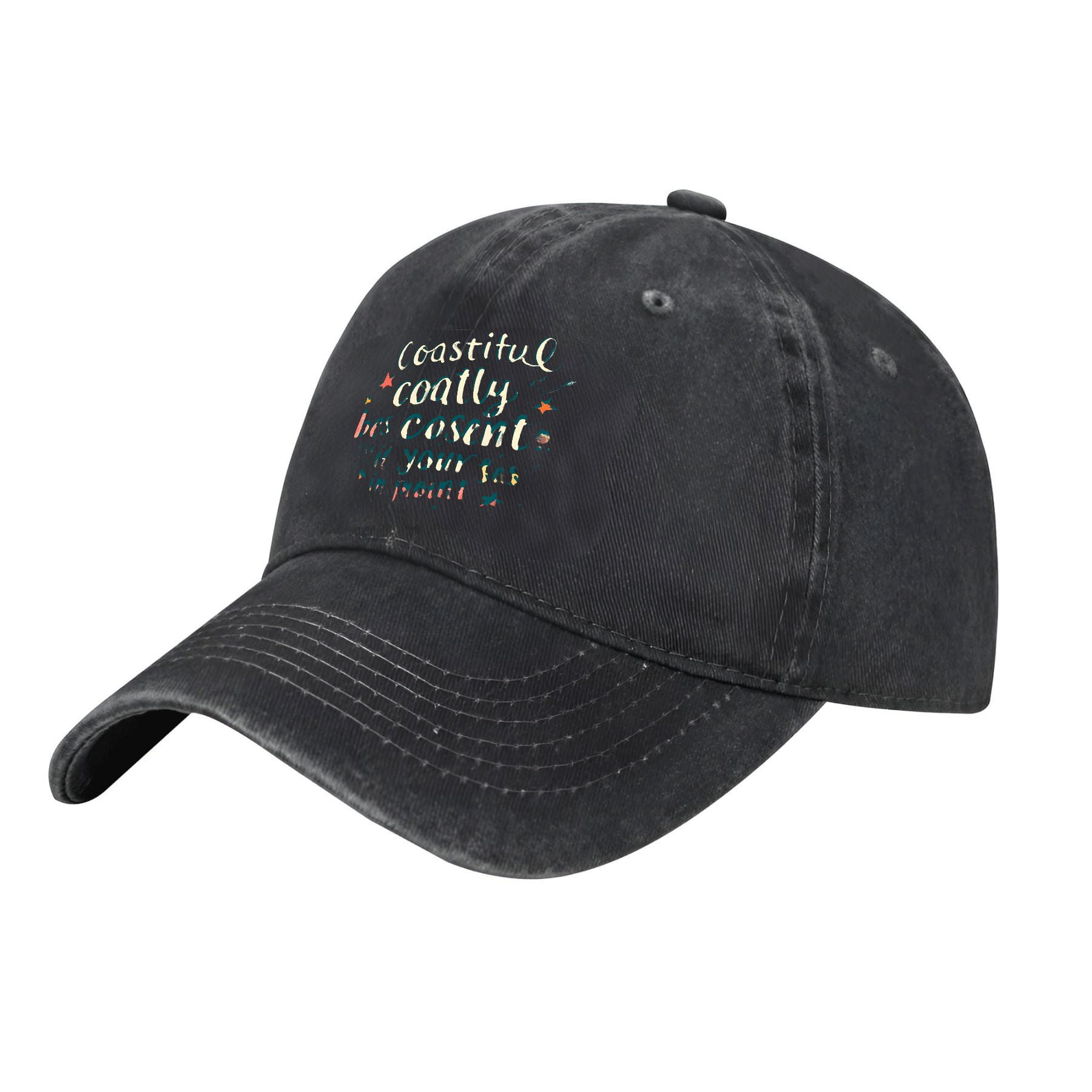 Adjustable Vintage Cotton Washed Distressed Baseball Cap - Playful ...