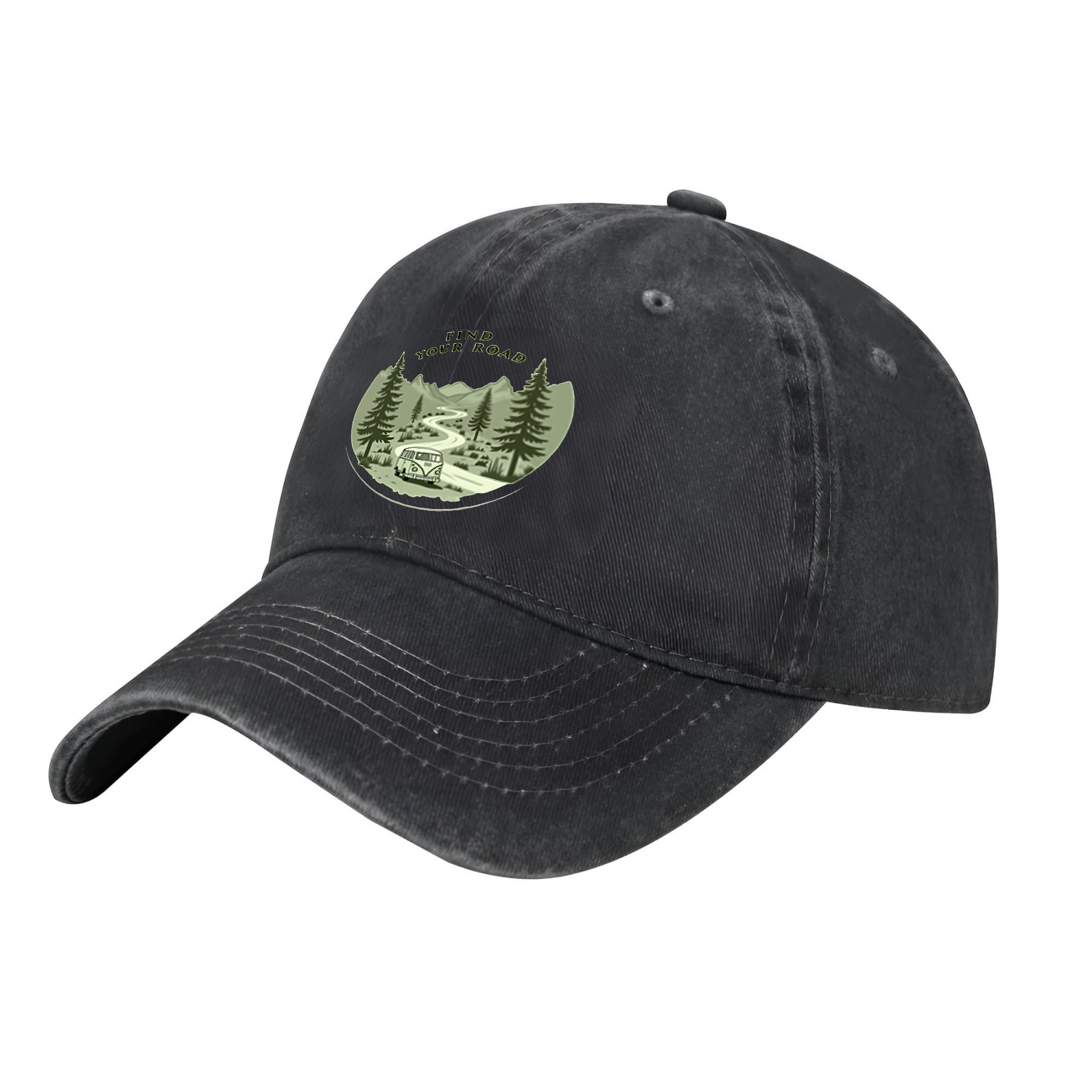 Adjustable Vintage Cotton Washed Distressed Baseball Cap - Scenic ...