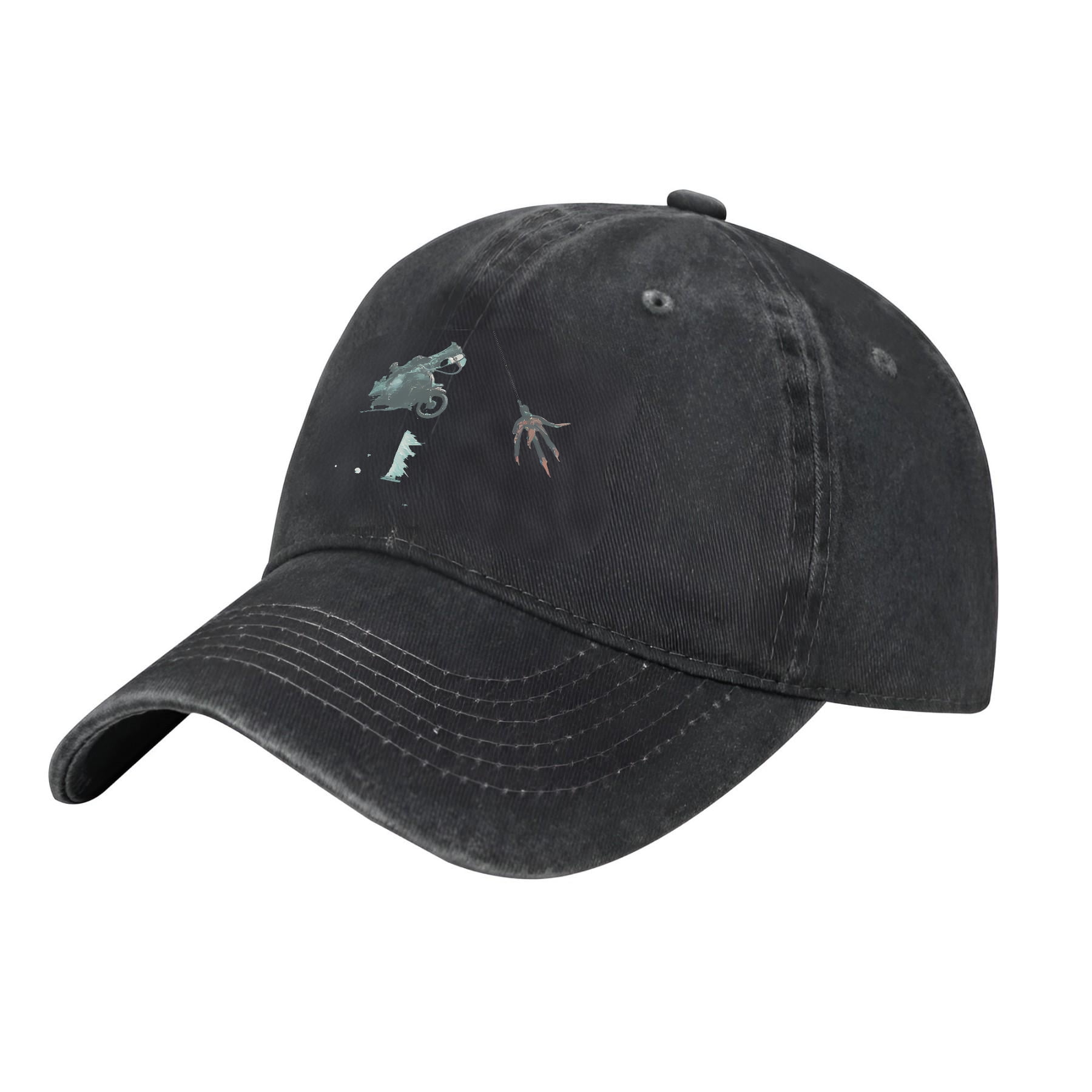 Adjustable Vintage Cotton Washed Distressed Baseball Cap - Stylish ...