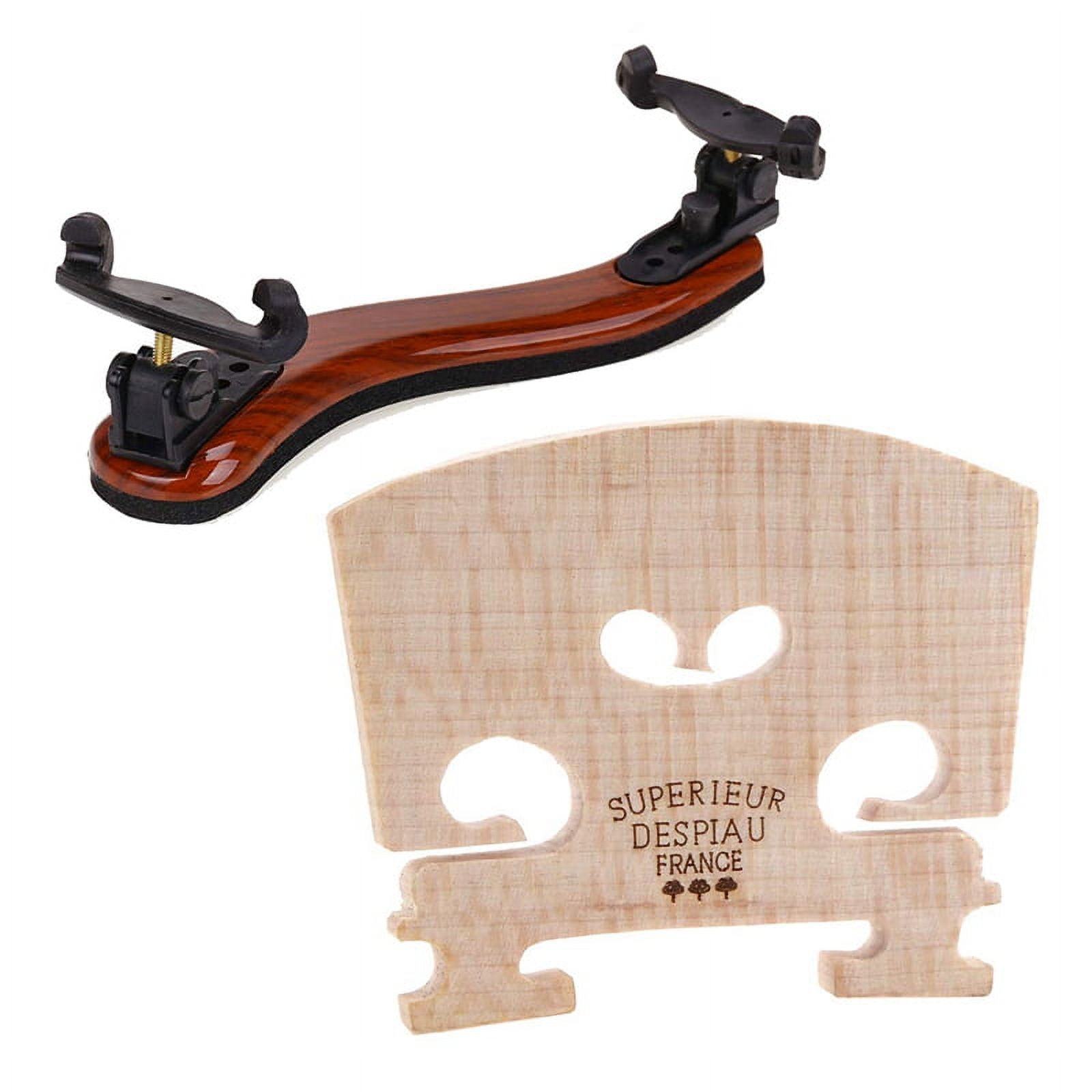 Adjustable Violin Bridge Maple,4/4 Size Violin Fitted Bridge Parts for ...