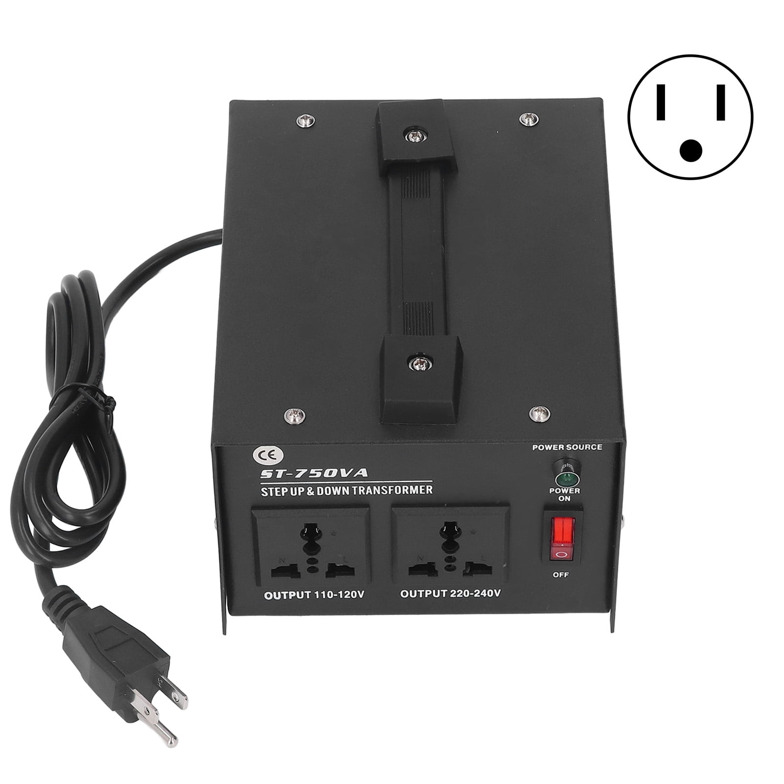 Adjustable Voltage Power Transformer 110V to 220V, Step Up Converter ...