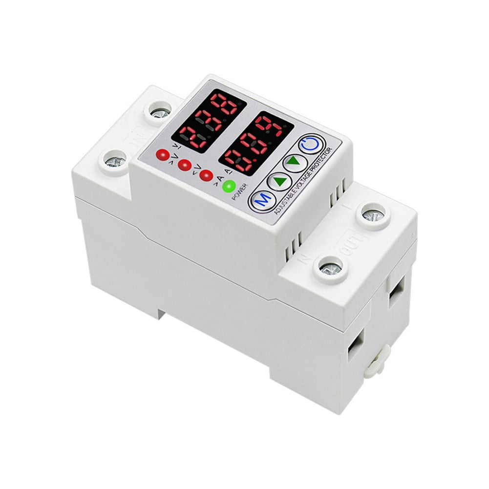 Adjustable Voltage Relay With Surge Protection For Household Circuits ...