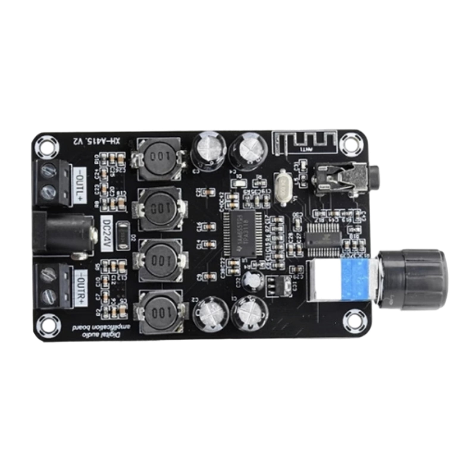 Adjustable Volumes Amplifier Module Delivering 50W Double Channel ...