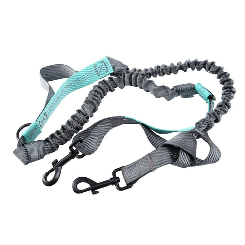 Adjustable Waist Belt Dog Pet Leash Hands Free Lead for Jogging Hiking ...